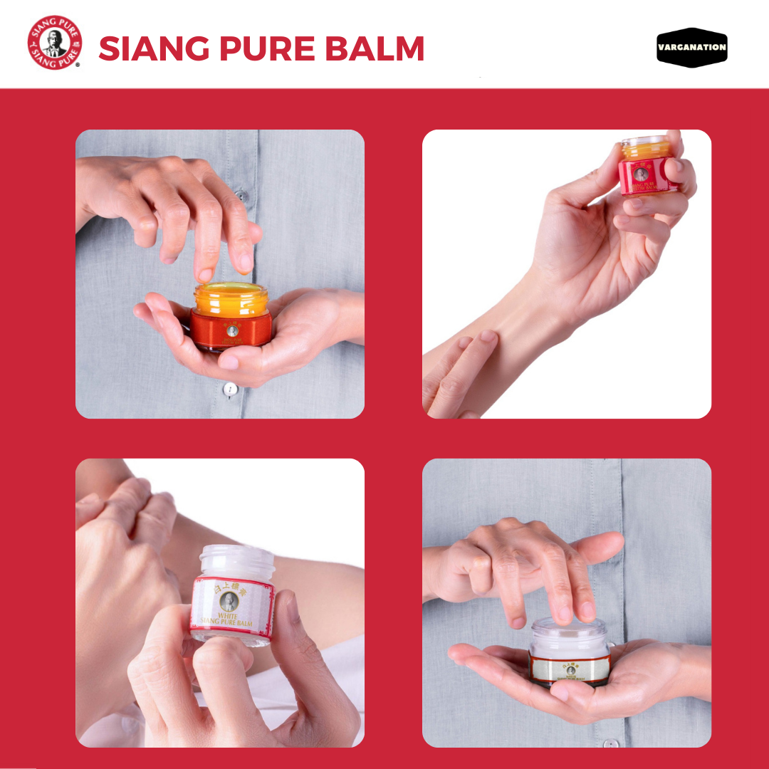 Siang Pure Balm Formula 1 Red 40G | Varganation – varganation
