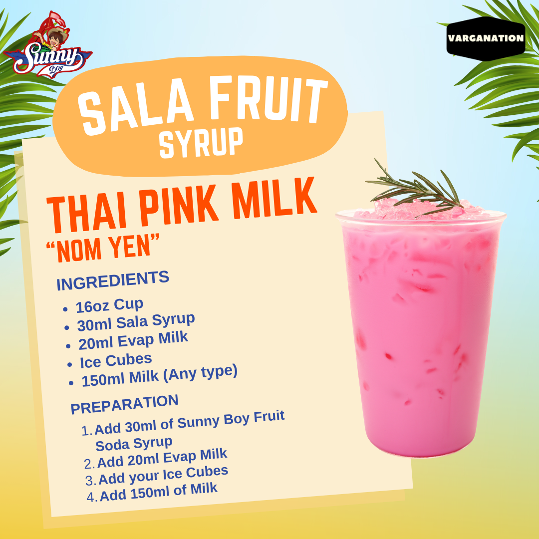 Sunny Boy Sala Flavored Fruit Soda Syrup - 710ml – varganation