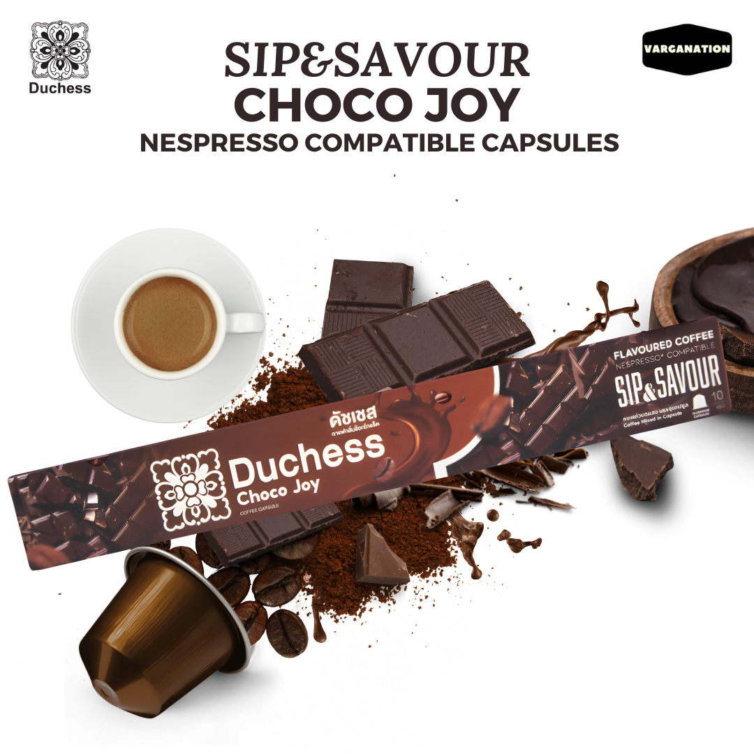 Duchess Nespresso Compatible Coffee Capsules – Choco Joy Aroma – 10 Al ...