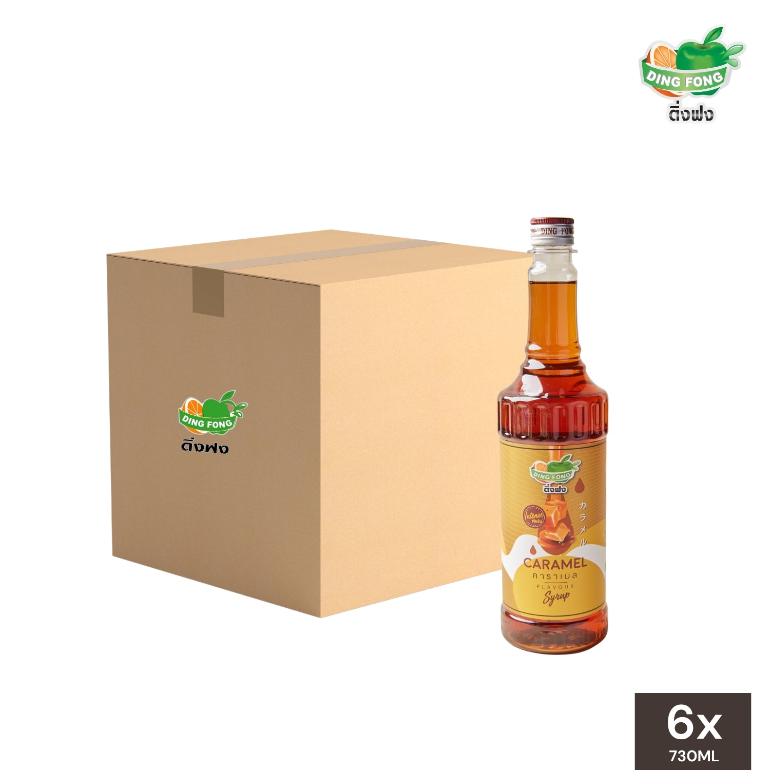 Ding Fong Caramel Syrup - Wholesale (6 Bottles) I Varganation – varganation