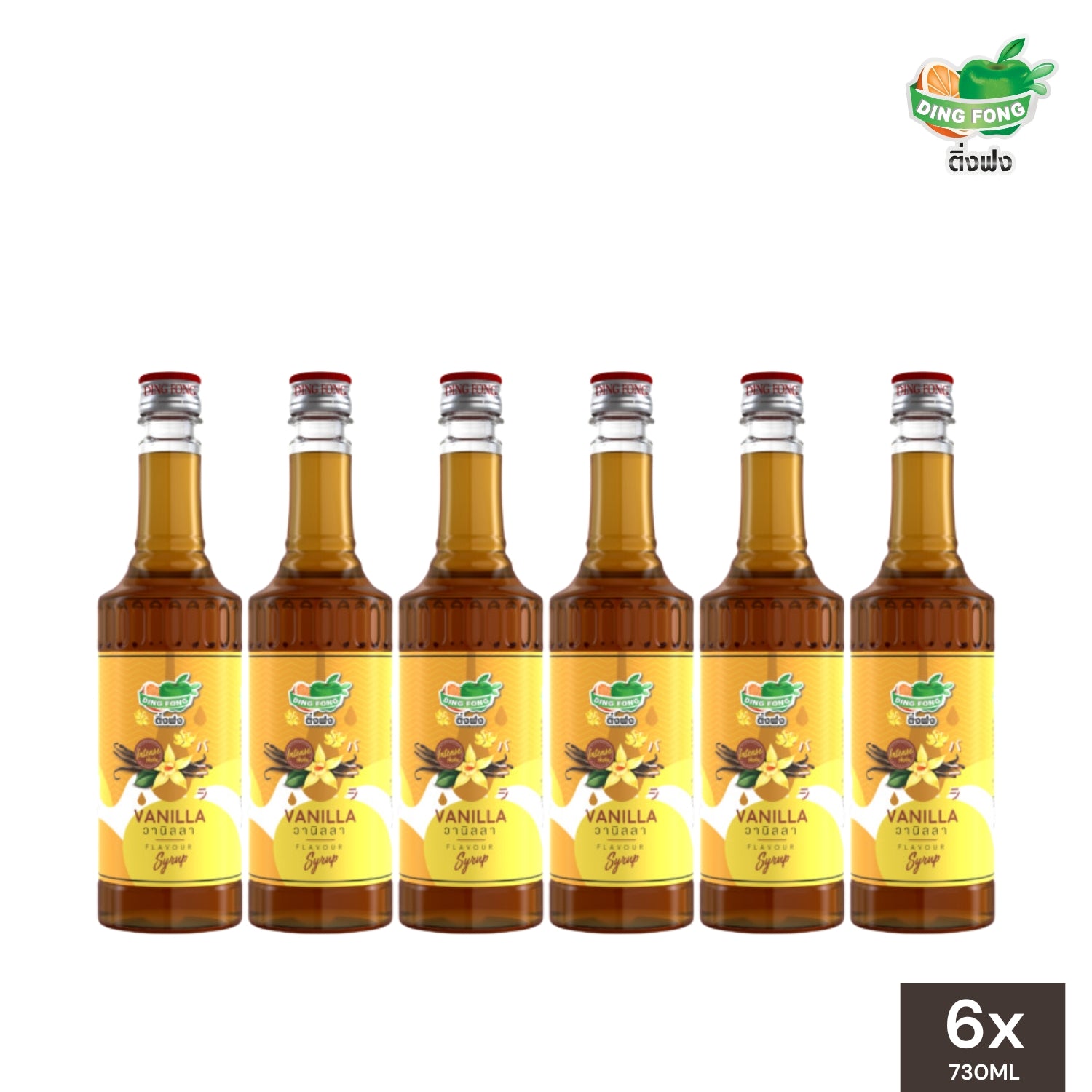 Ding Fong Vanilla Syrup - Wholesale (6 Bottles) I Varganation – varganation