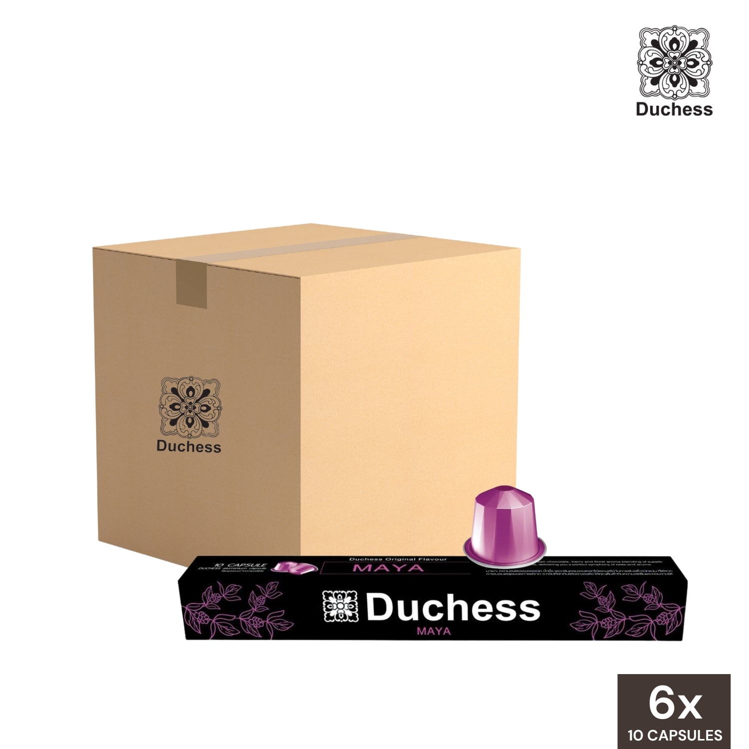 Duchess Coffee Maya Nespresso Compatible Capsules - Wholesale (6 Boxes ...