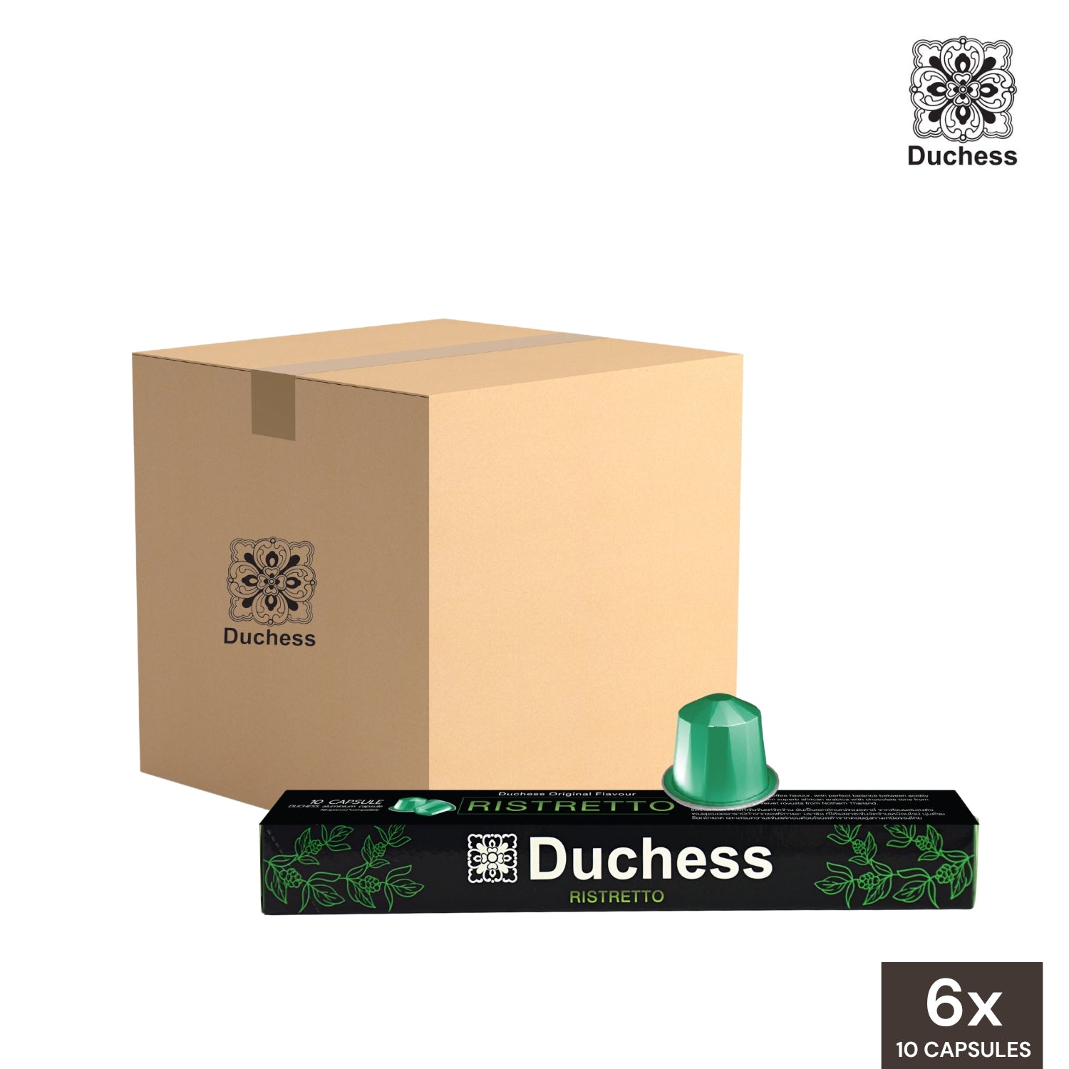Duchess Coffee Ristretto Nespresso Compatible Capsules - Wholesale (6 ...