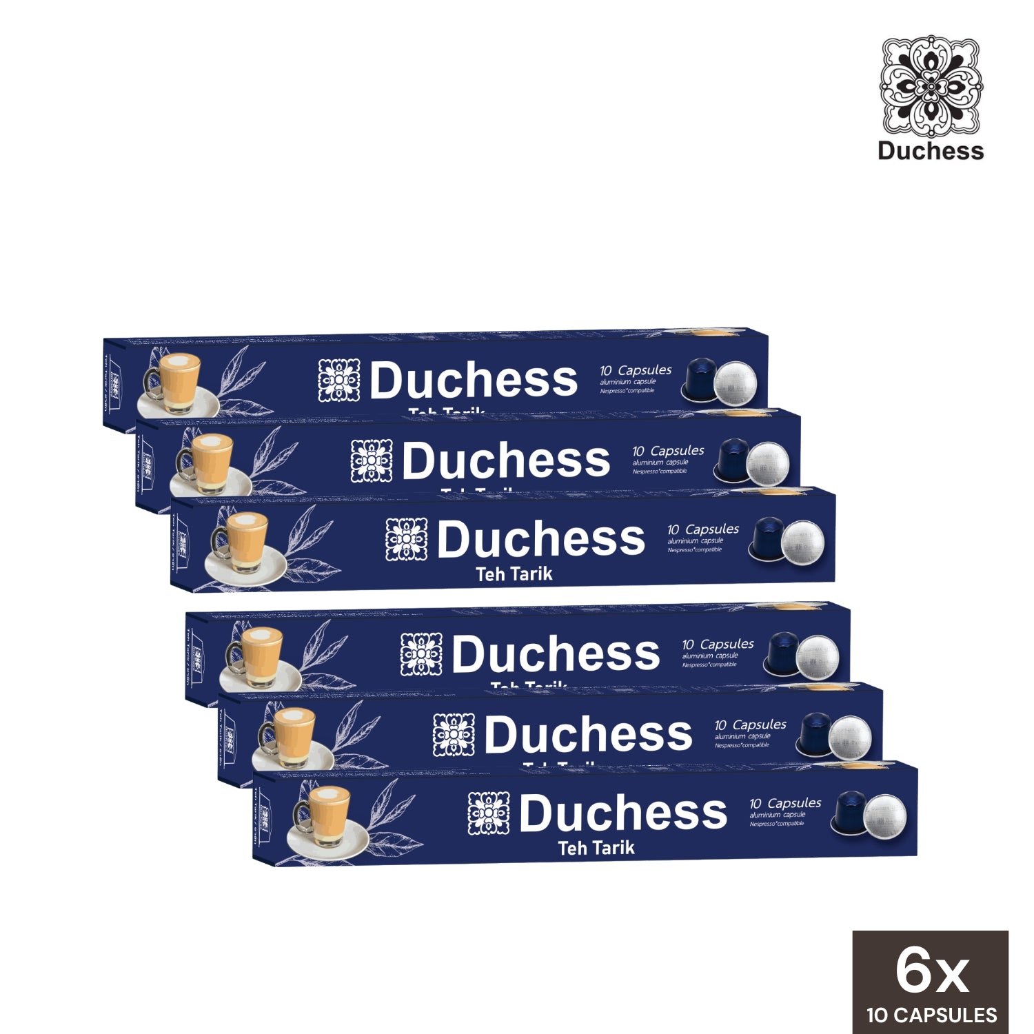 Duchess Coffee Teh Tarik Nespresso Compatible Capsules - Wholesale (6 ...