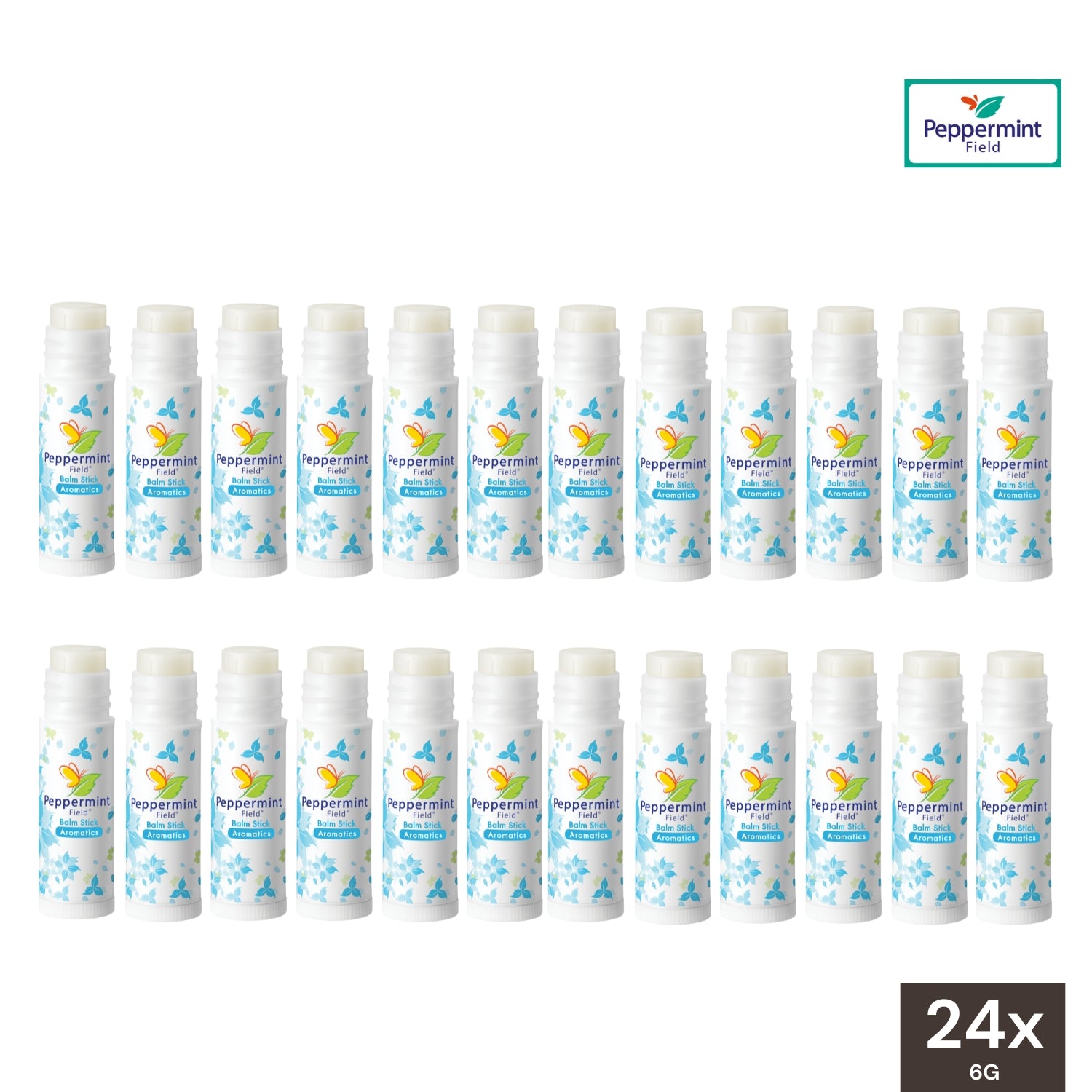 Peppermint Field Balm Stick Original Scent - Wholesale (24 Pieces) I ...