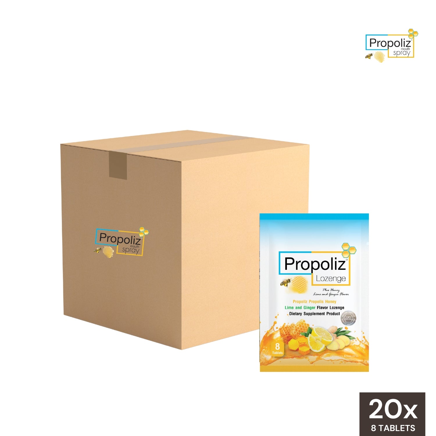 Propoliz Lozenge - Wholesale (20 Packs) I Varganation – varganation
